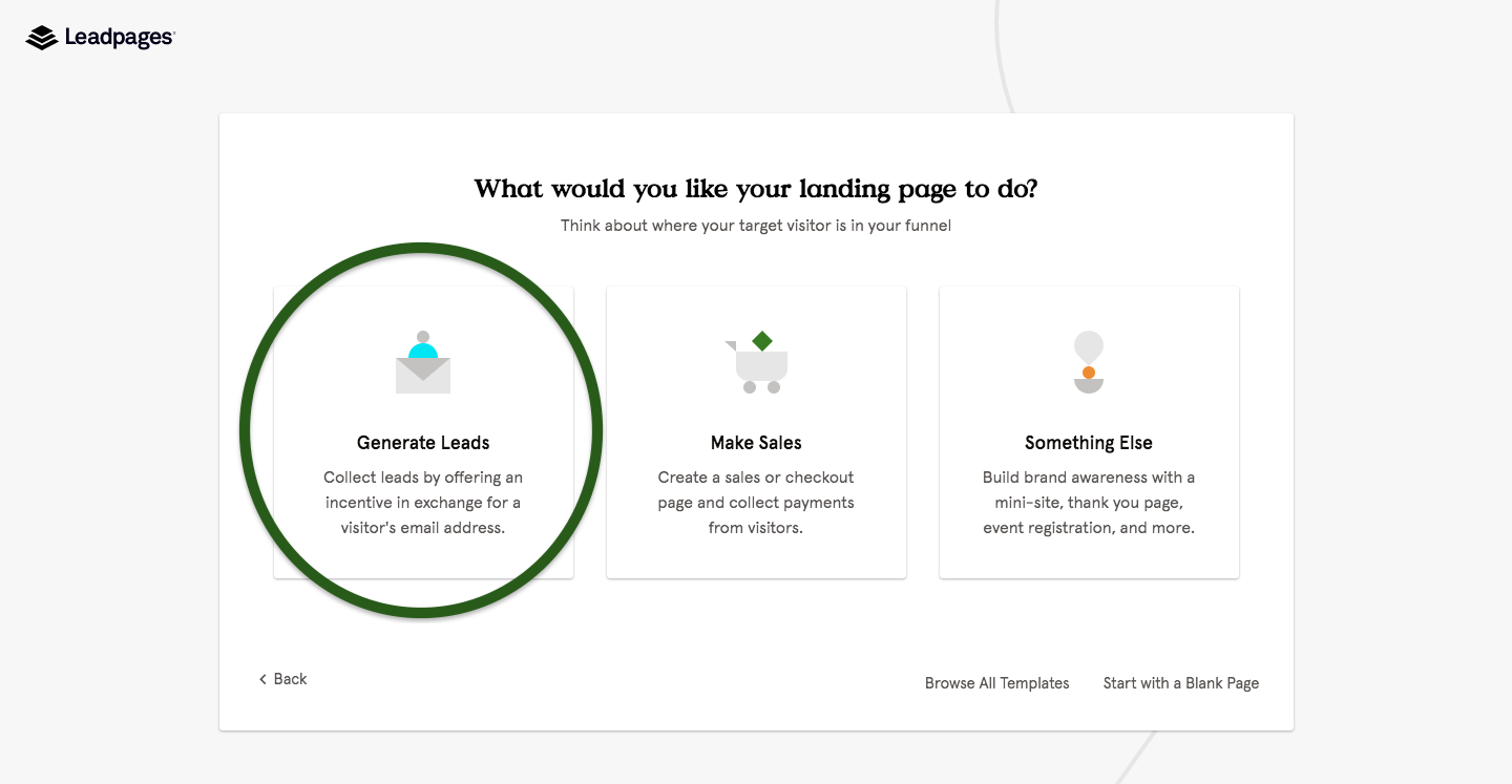 Set-up a Landing Page – Ready Entrepreneur Guides